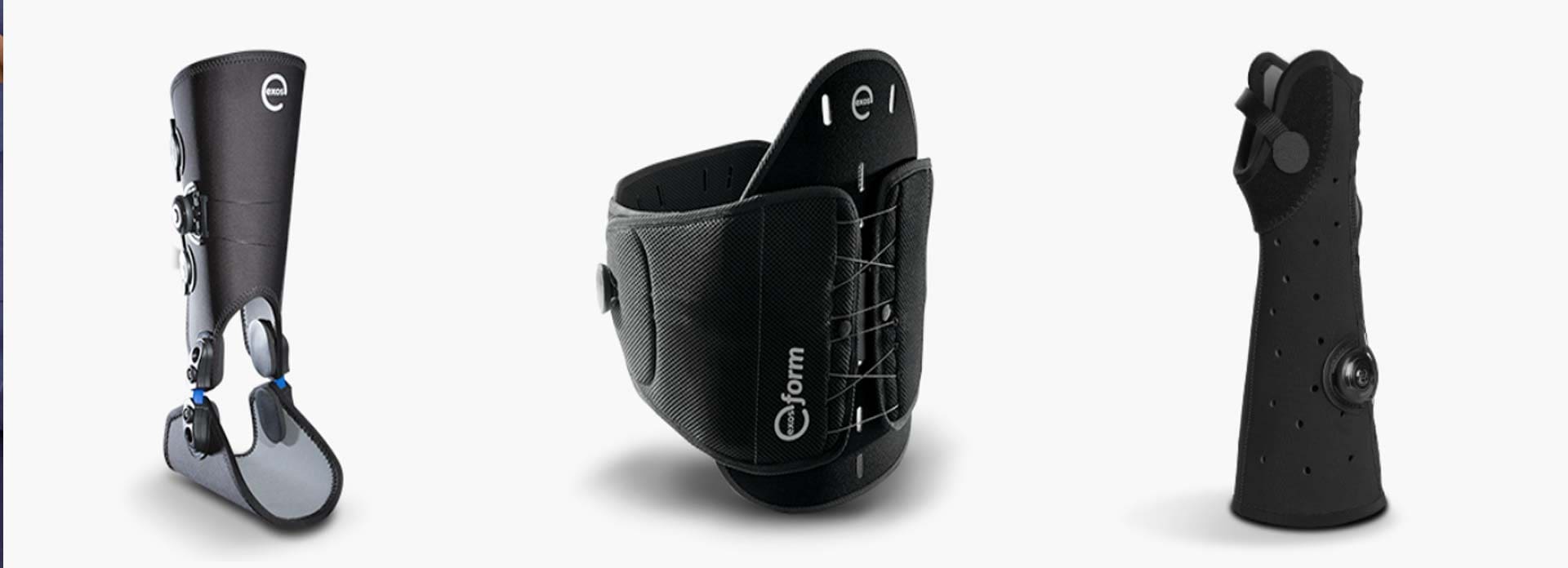 Removable Cast, brace, splint, boot for limb injuries and fractures